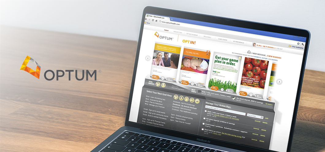 A UI/UX project from Figmints, Optum Portal